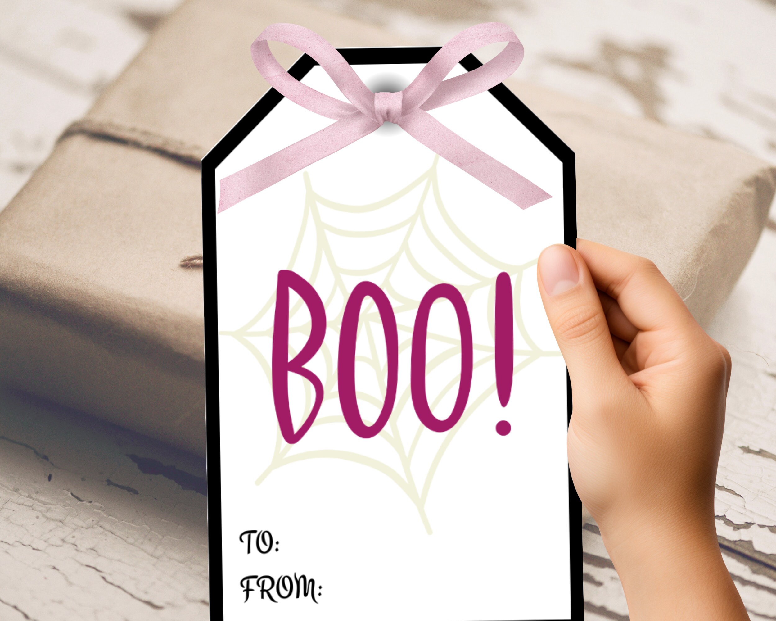 Halloween Gift Tag Printable | Cute Classroom Treat Bag Labels ...