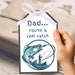 Fathers Day Gift Tags Printable | Best Dad Tag and Goodie Bag Labels ...