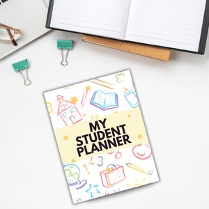 Student Planner Printable PDF | College Student Planner | School Year ...