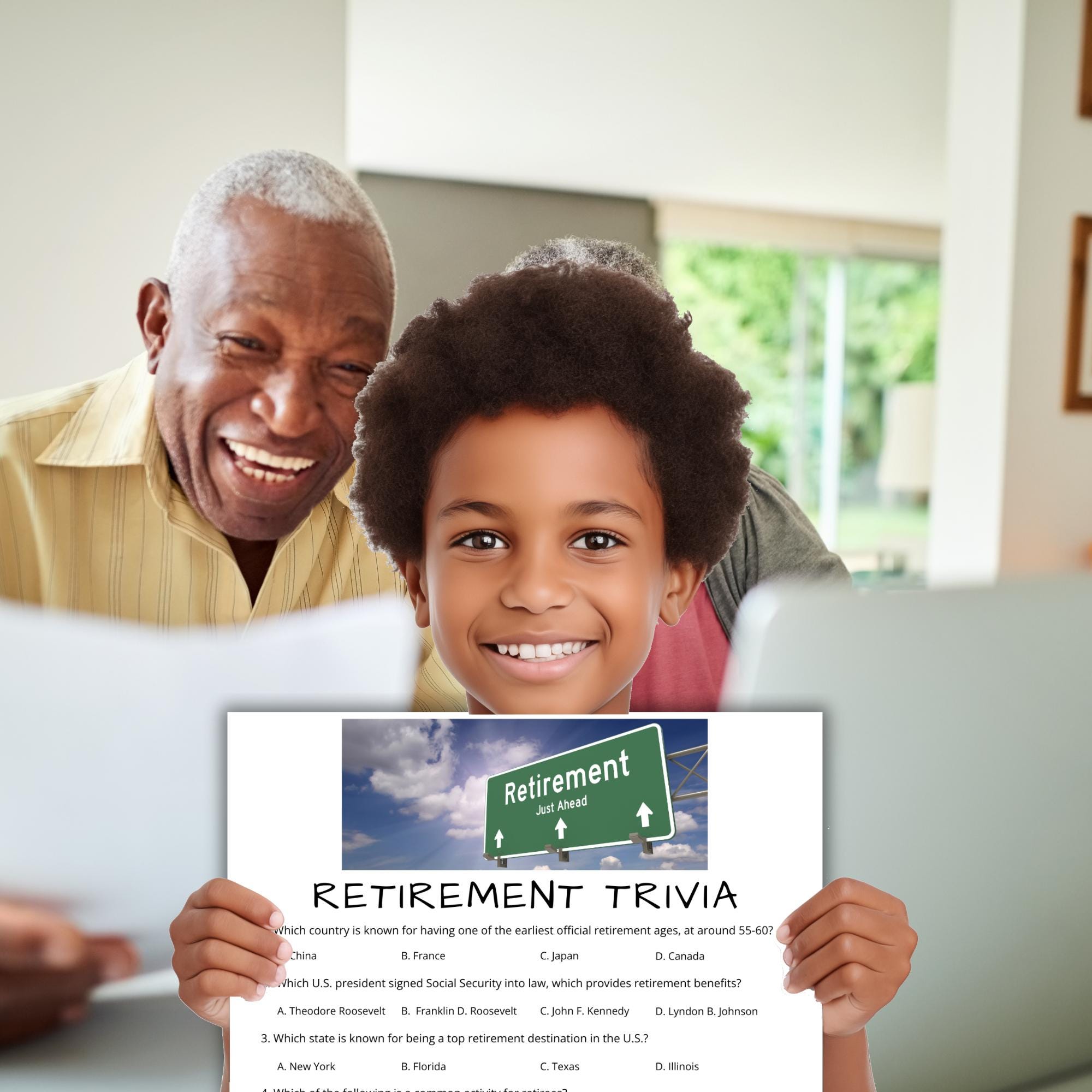 Retirement Trivia Game: Printable Office Party Quiz (PDF) - Etsy