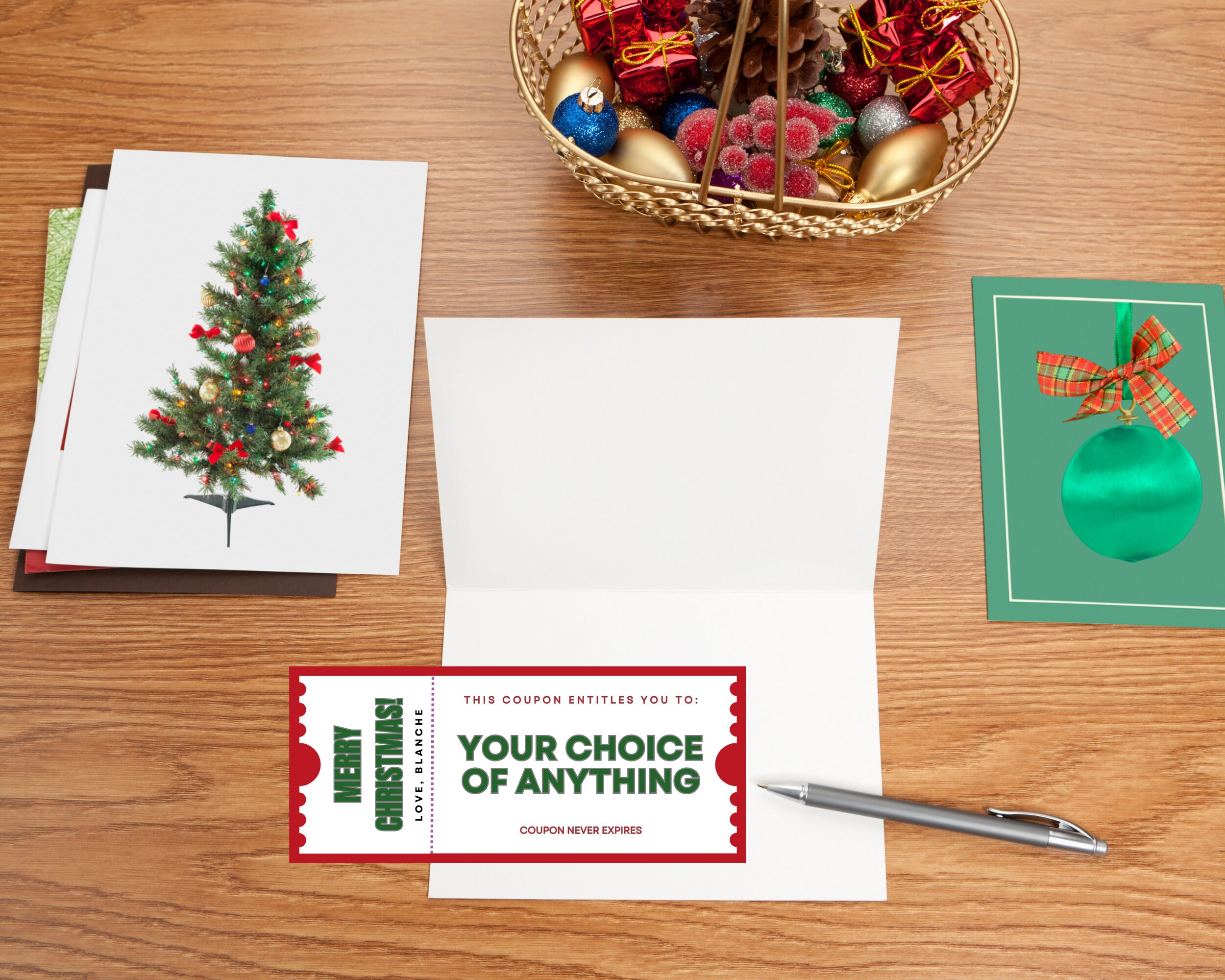 Custom Coupon Book | Personalized Printable Gift Vouchers | Unique Gift ...