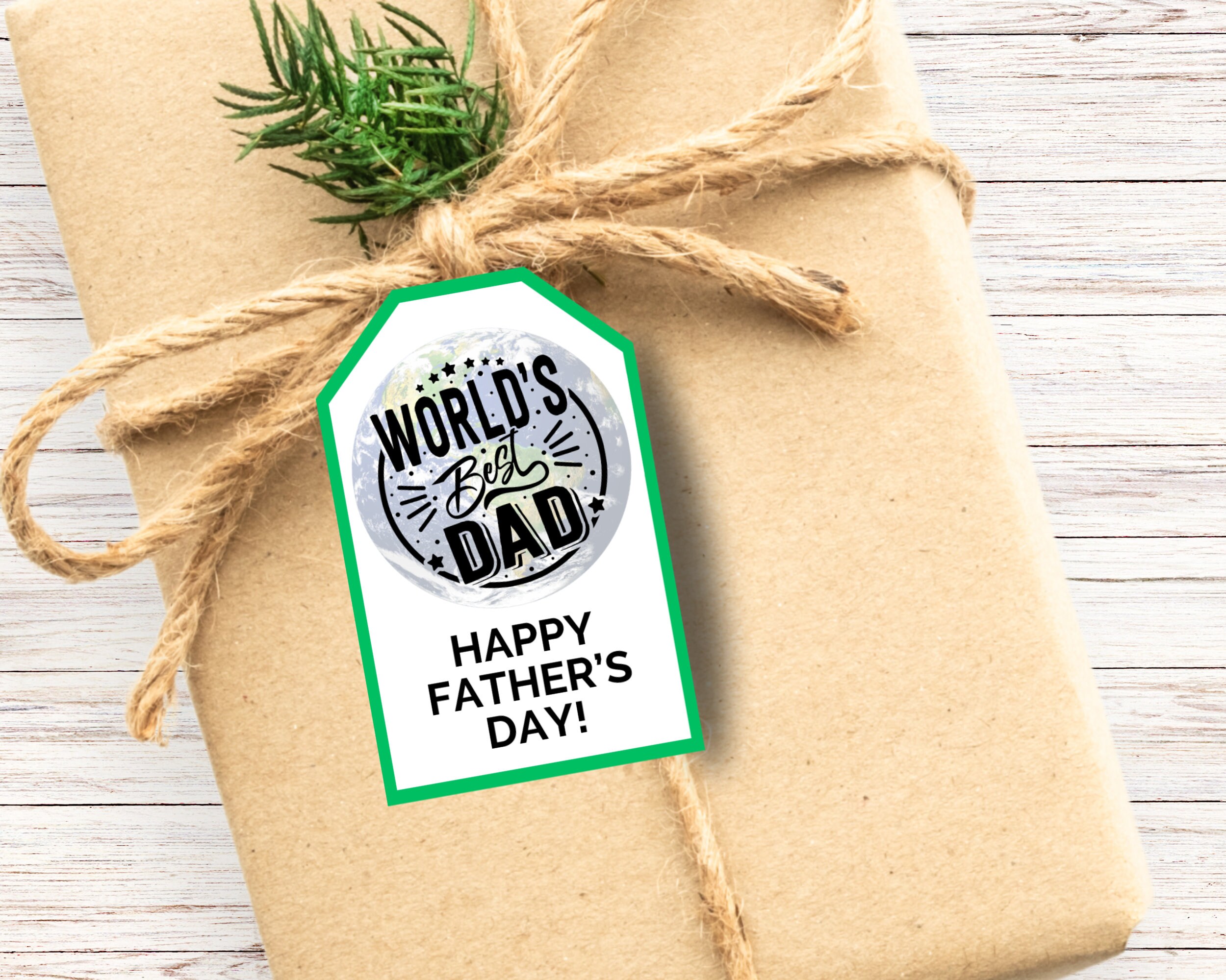 Fathers Day Printable Gift Tags Best Dad Tag and Goodie Bag Labels ...