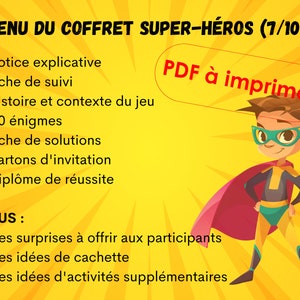 Superhero Scavenger Hunt (ages 7-10) - Etsy