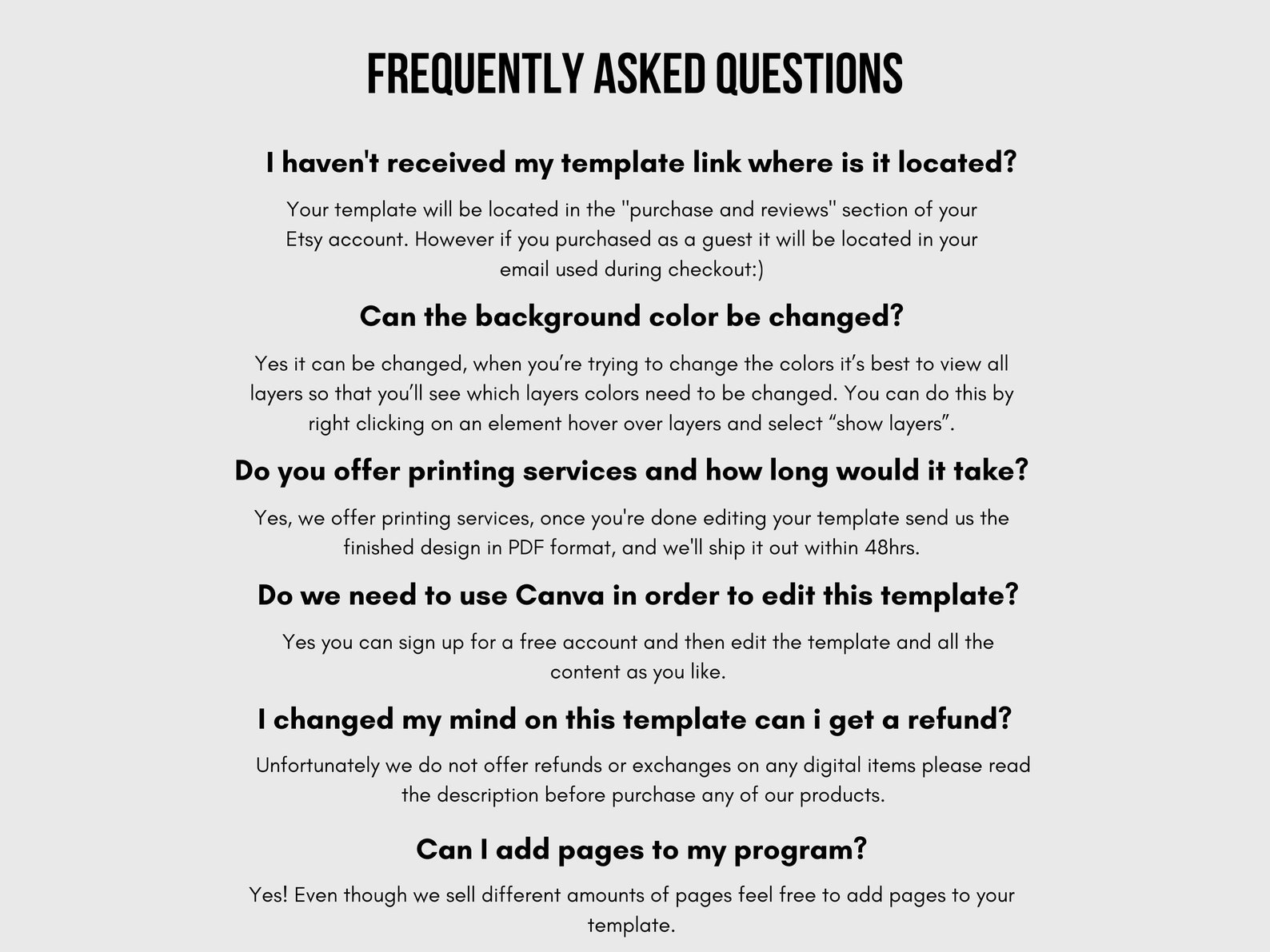 Muslim Funeral Program Template: Gray & Black Obituary, Celebration of ...