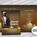 Islamic Funeral Program Template: Golden Obituary, Men's Style (canva ...
