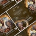 Elegant Funeral Program Template: Brown Memorial, Celebration of Life ...