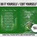 Islamic Funeral Program Template: Green Obituary, Celebration of Life ...