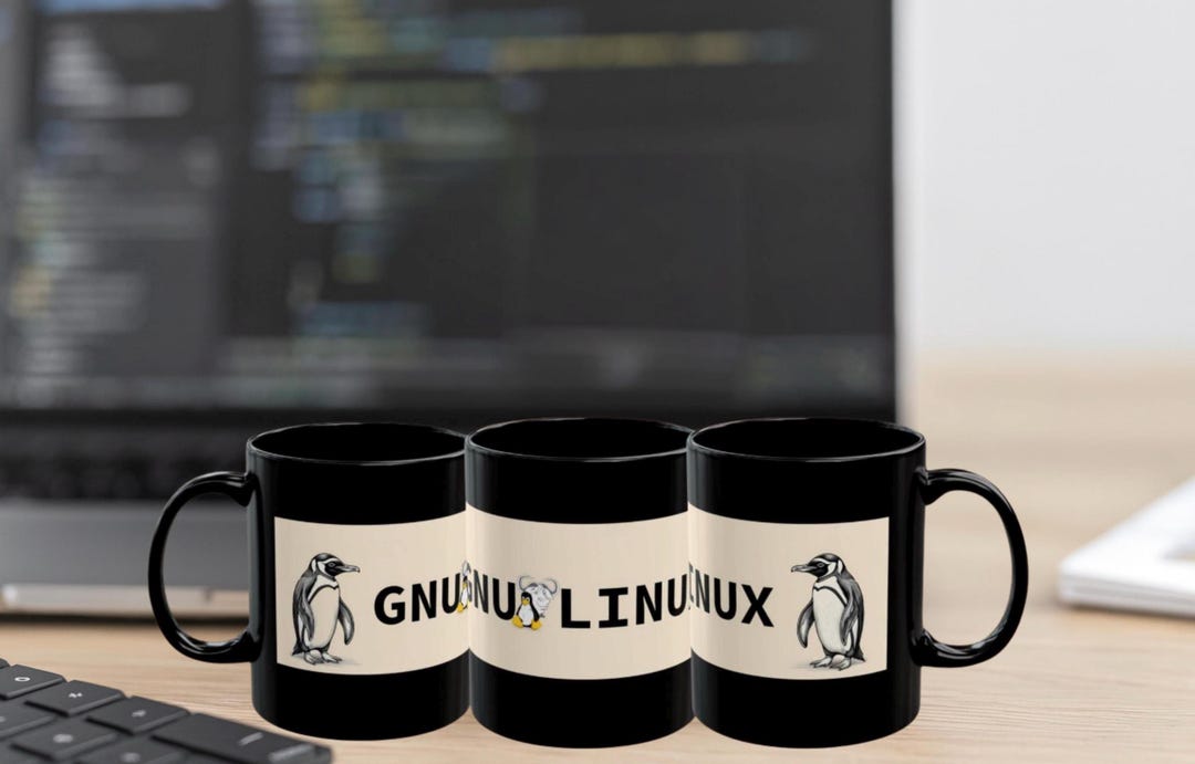 Linux Mug – GNU Coffee Mug – Gift for Programmers & Open Source Fans ...
