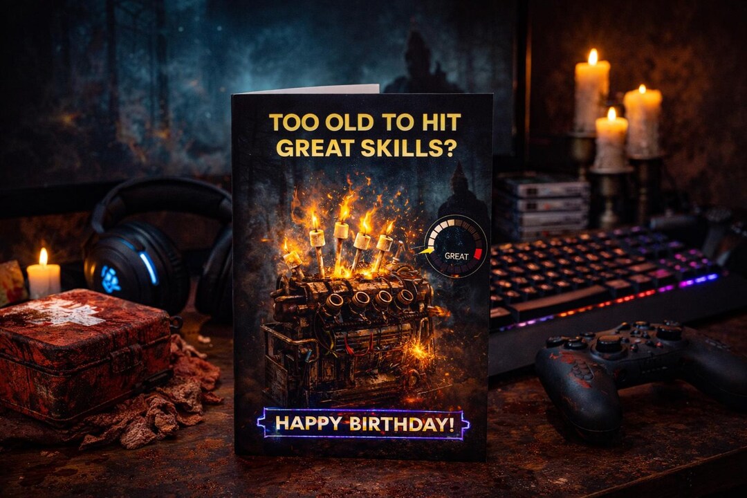 DBD, Horror Birthday Card for Gamers – Funny Card for Horror Fans ...