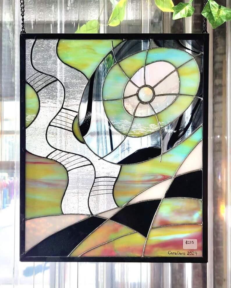 Psychedelic Abstract Stained Glass - Etsy
