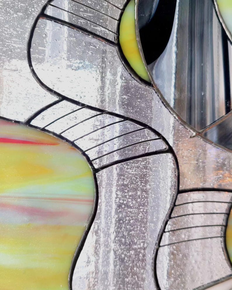 Psychedelic Abstract Stained Glass - Etsy