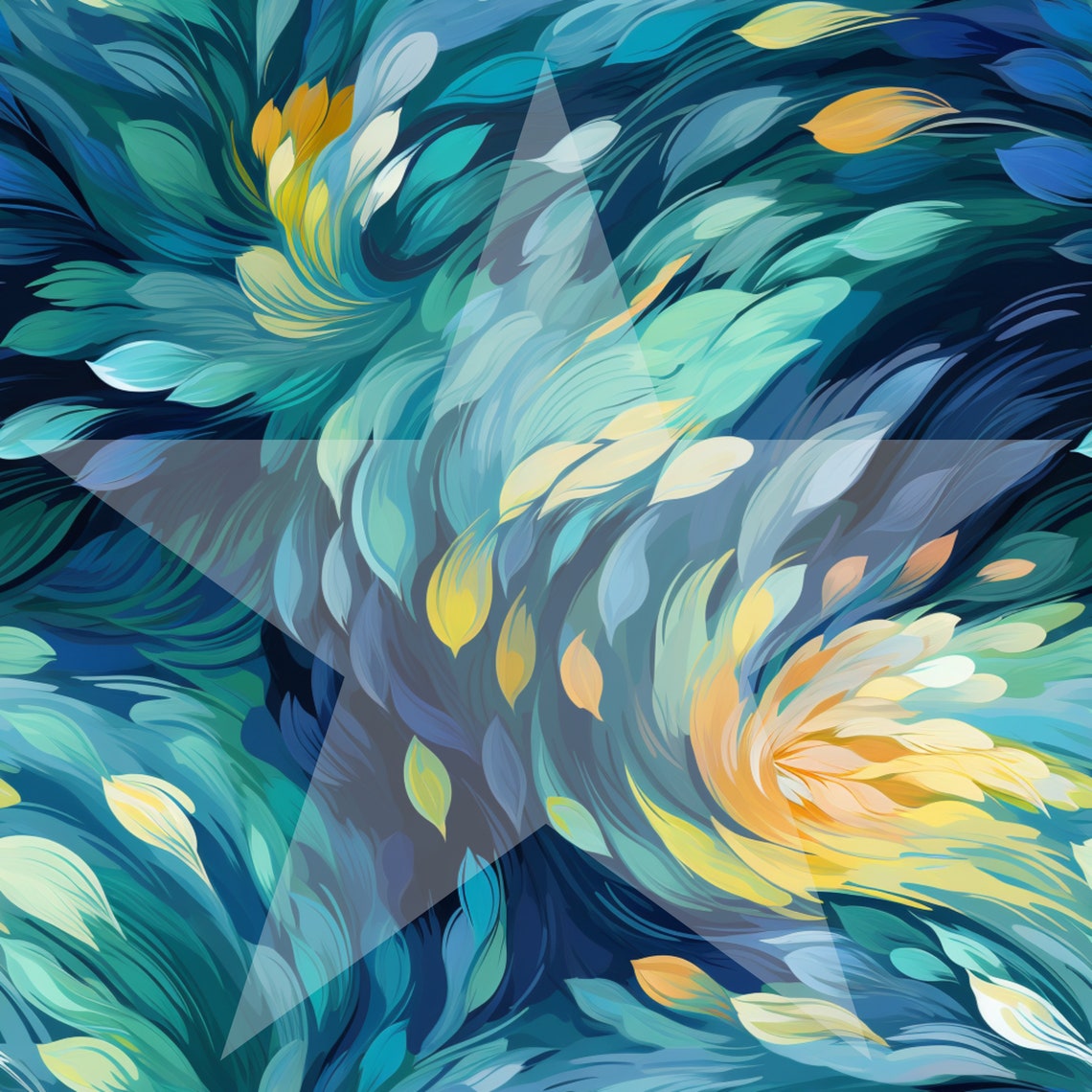 Boho Digital Paper, Seamless Background, Floral Patterns, Premade ...