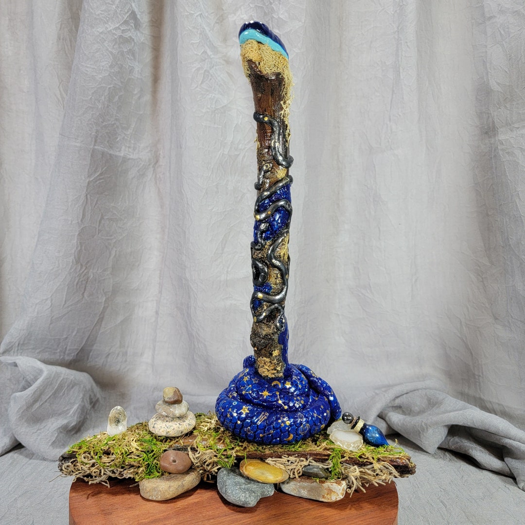 OOAK Sacred Serpent Doll, Voodoo Doll, Voodoo Poppet, Voodoo Hoodoo ...