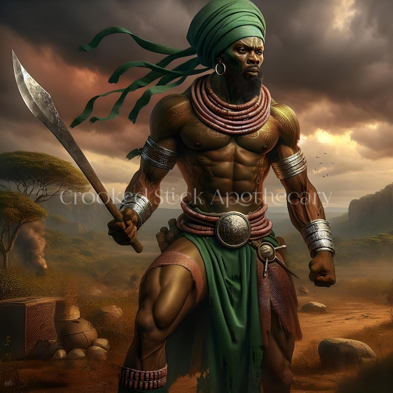 Ogun, Orisha, Yoruba, Ifá, 7 African Powers, Rootwork, Hoodoo, Voodoo ...