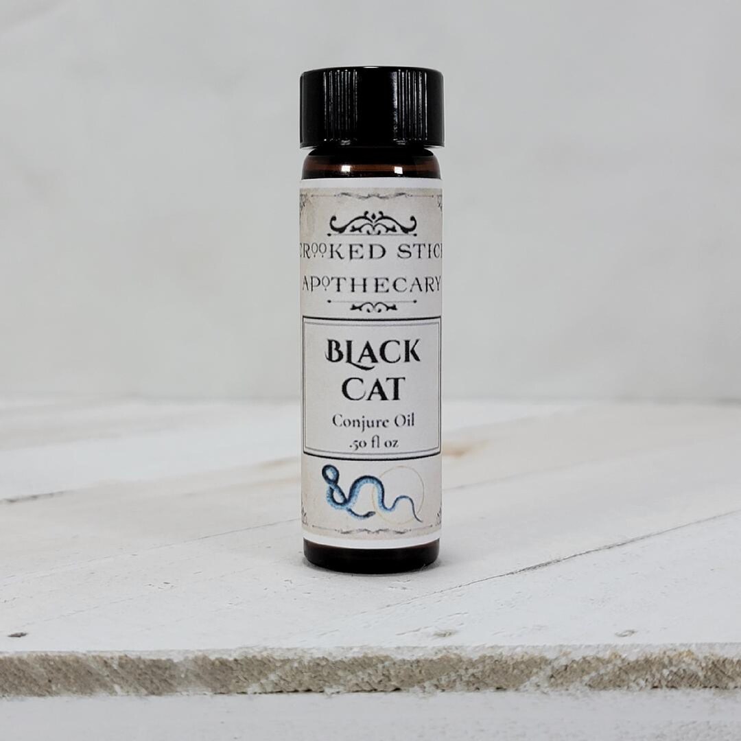 Black Cat Conjure Oil, Mother's Day - Etsy