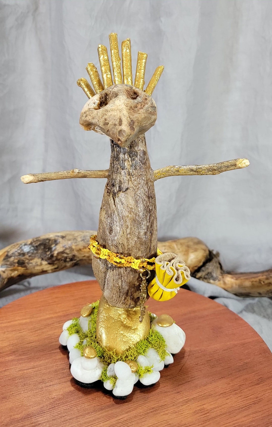 OOAK Crown of Success Voodoo Doll: Mixed Media Poppet - Etsy