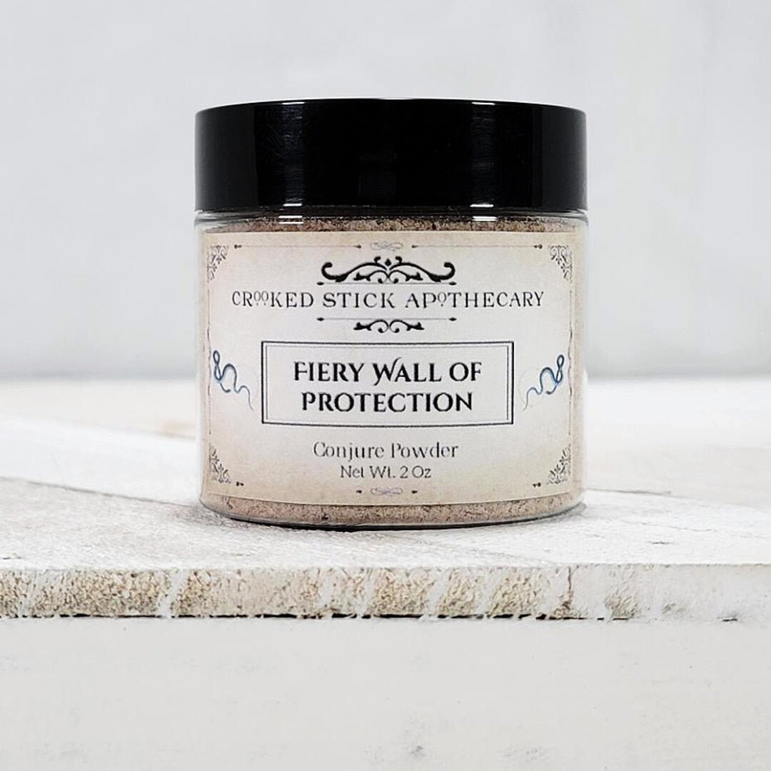 Fiery Wall of Protection Conjure Powder, - Etsy