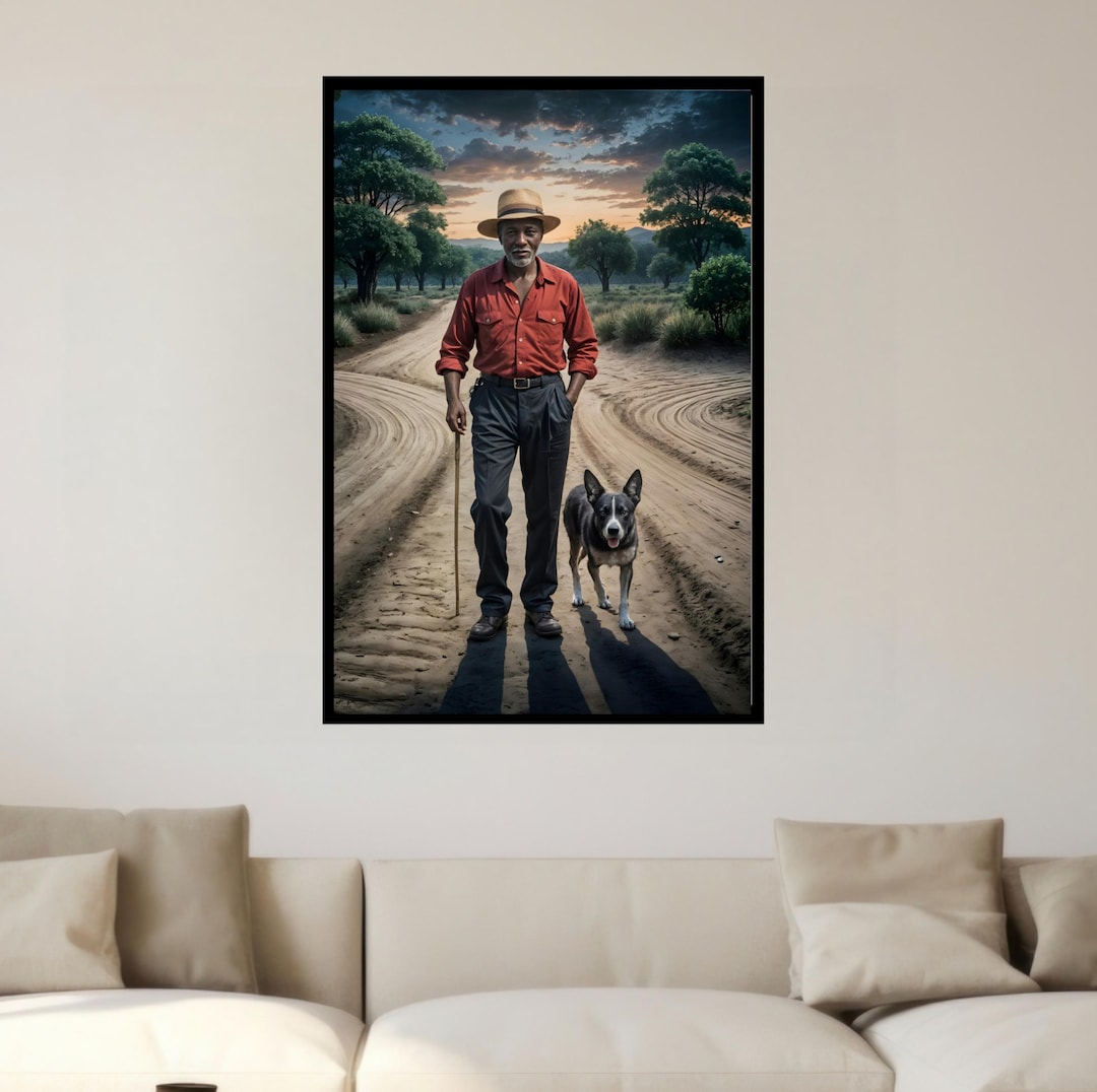 Papa Legba at the Crossroads Poster, Loa, Lwa, Hoodoo, Voodoo, Rootwork ...