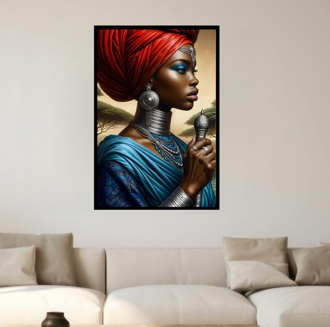 Erzulie Dantor Poster, Ezili Danto, Loa, Rootwork, Hoodoo, Voodoo ...
