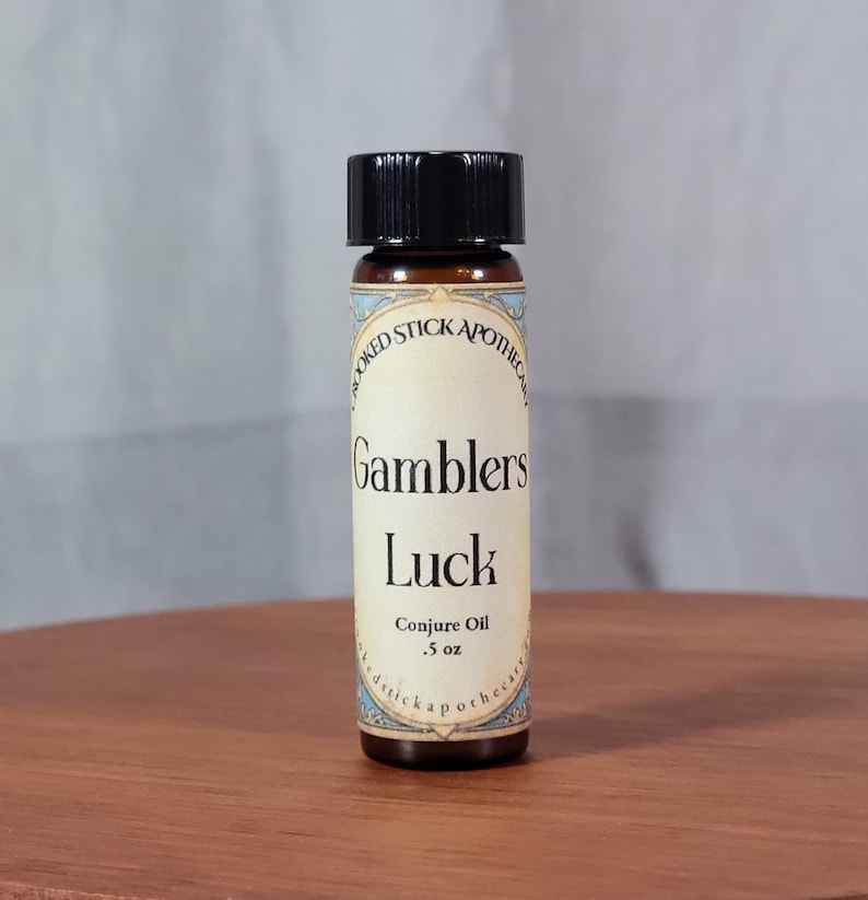 Gambler's Luck Conjure Oil: Hoodoo Ritual Anointing Oil (.50 Fl Oz) - Etsy