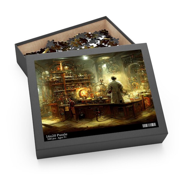 Steampunk Puzzle - Etsy