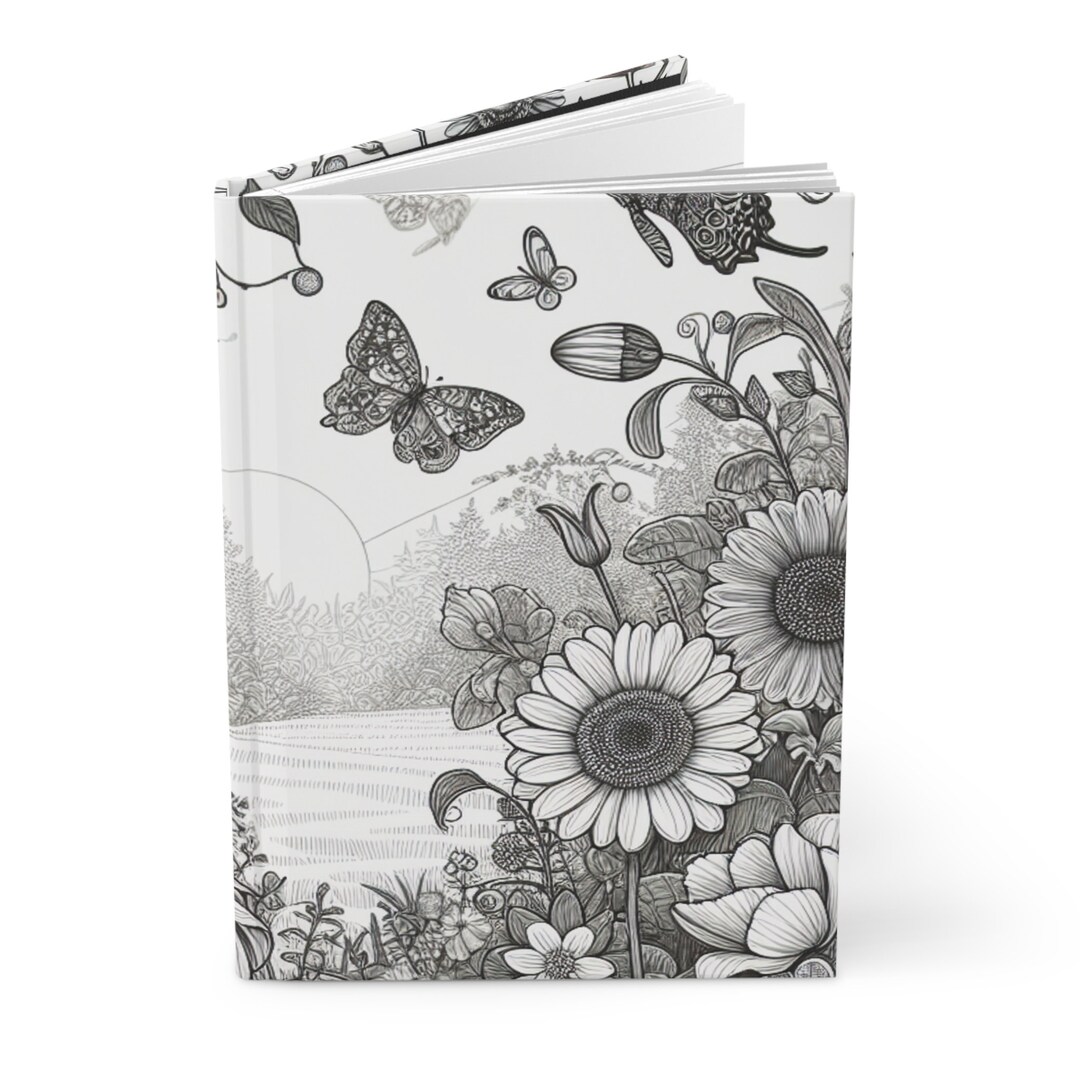 Spring Journal, Perforated, Floral Journal, Art Notebook, Spring ...