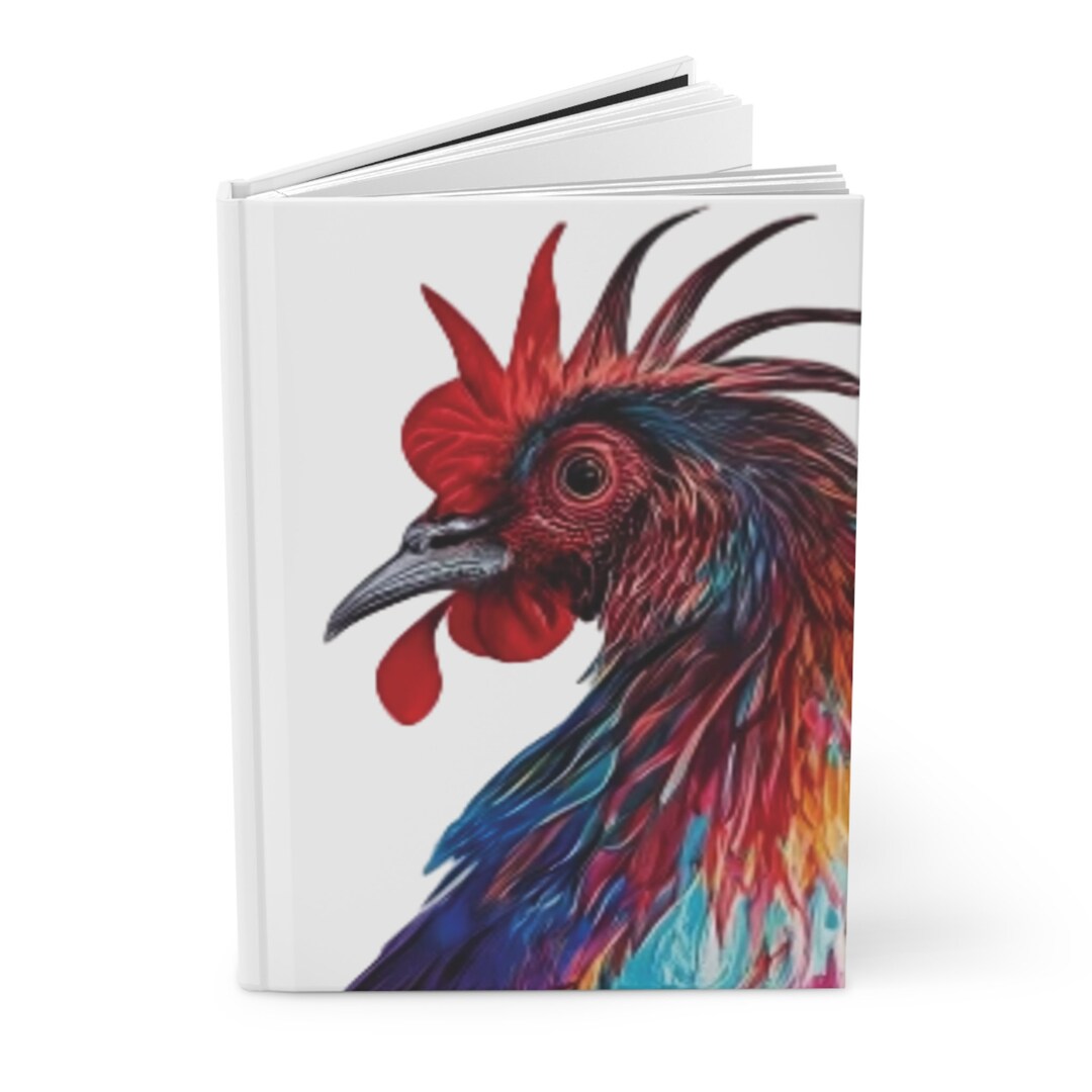 Rooster Journal, Perforated Pages Notebook, Country Notebook, Chicken ...