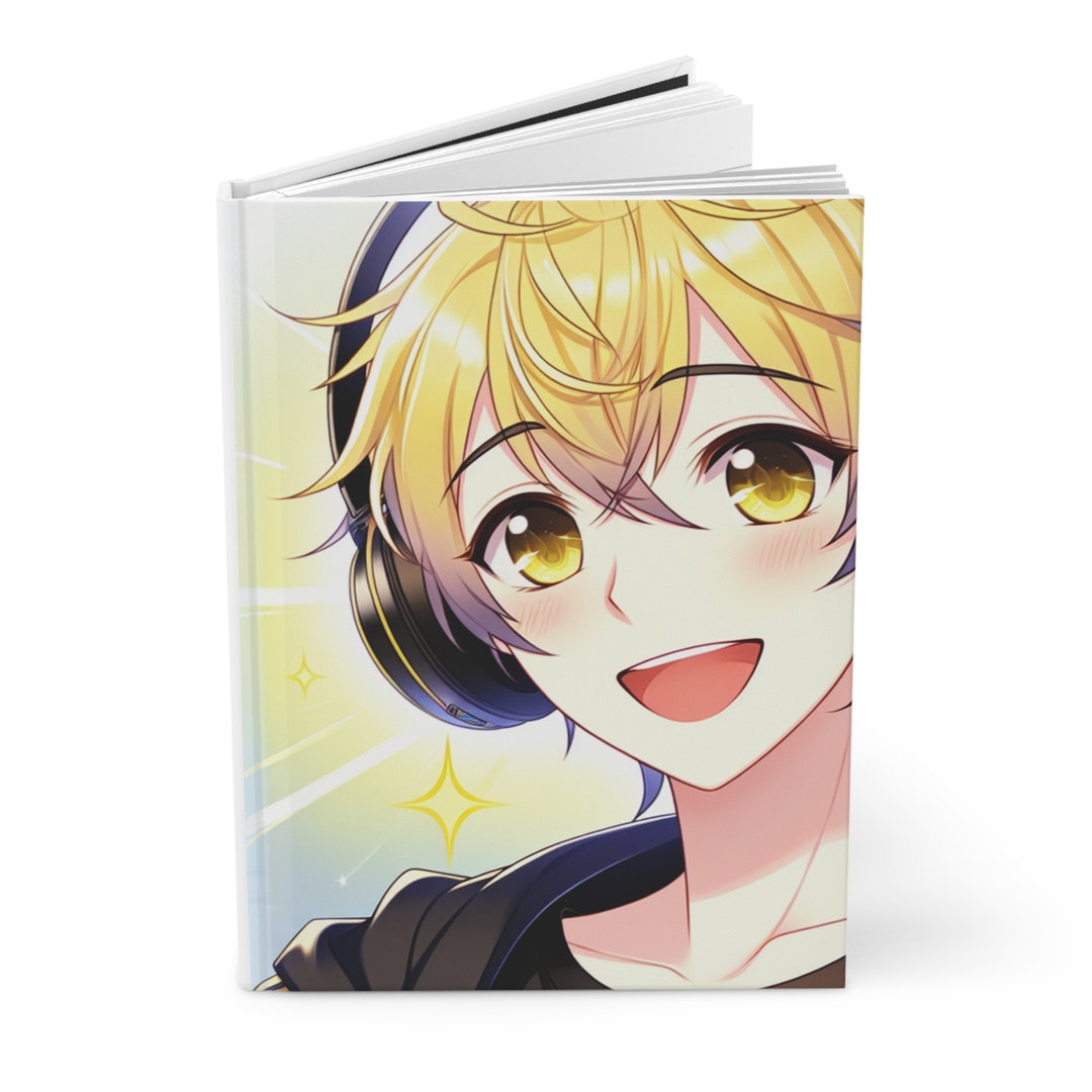 Anime Journal, Anime Boy Notebook, Anime Lover Gift, Lined Notebook ...