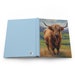 Highland Cow Notebook, Perforated Notebook, Junk Journal, Journaling ...