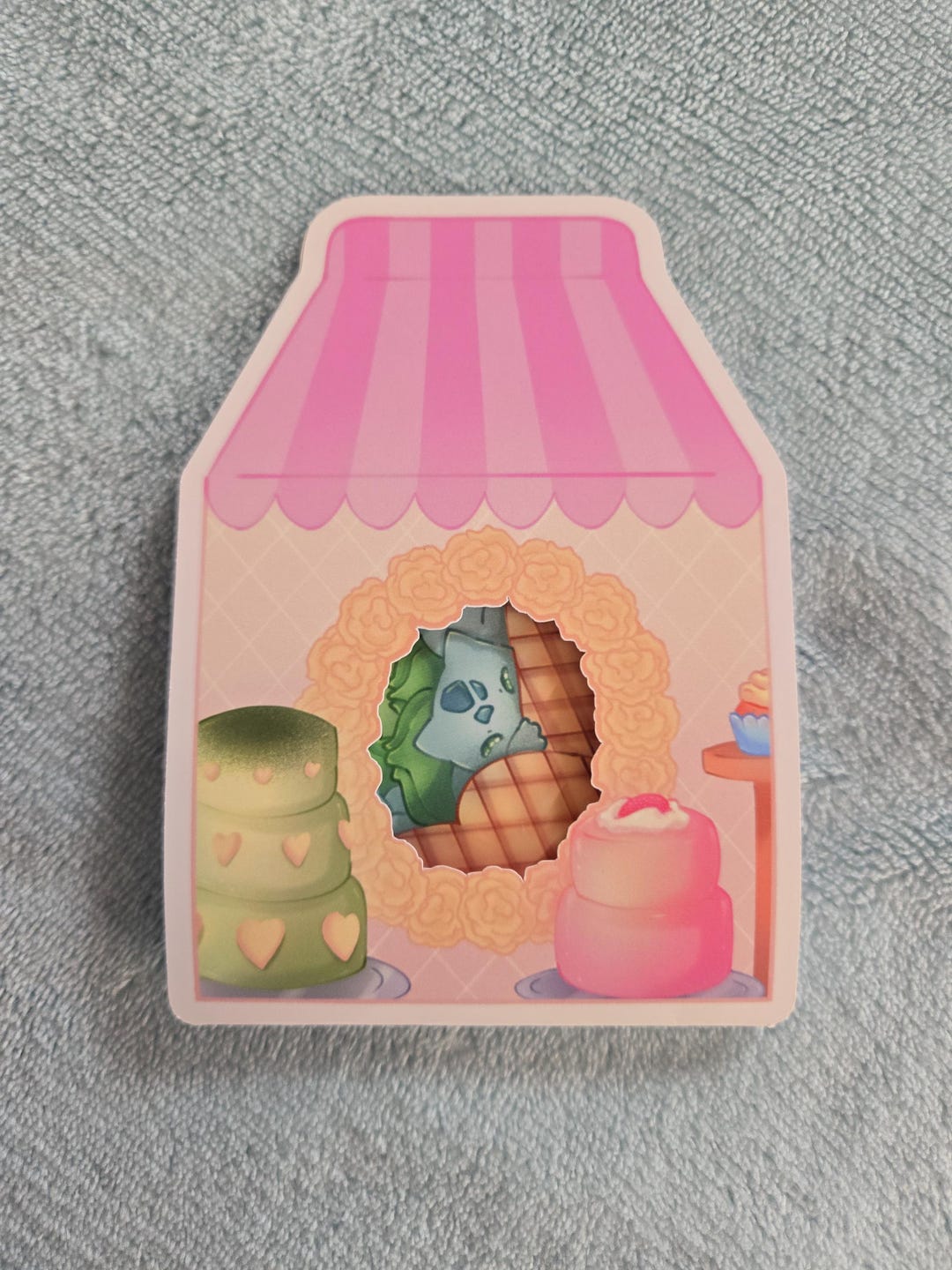 Pokemon Sticker Set, Cafe Themed, Kawaii, Adorable, Vinyl Sticker ...