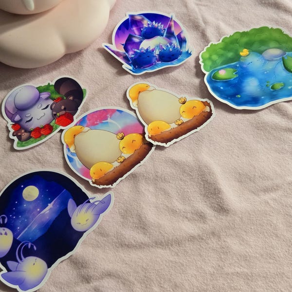 Slime Stickers - Etsy