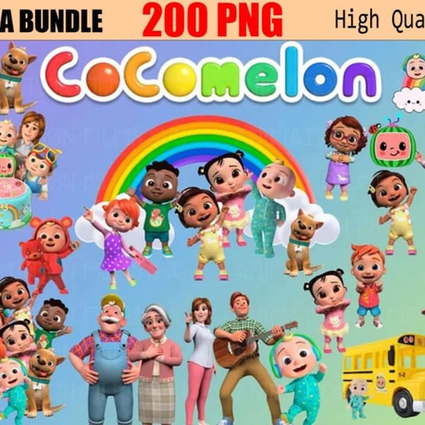 Cocomelon Tv Png - Etsy
