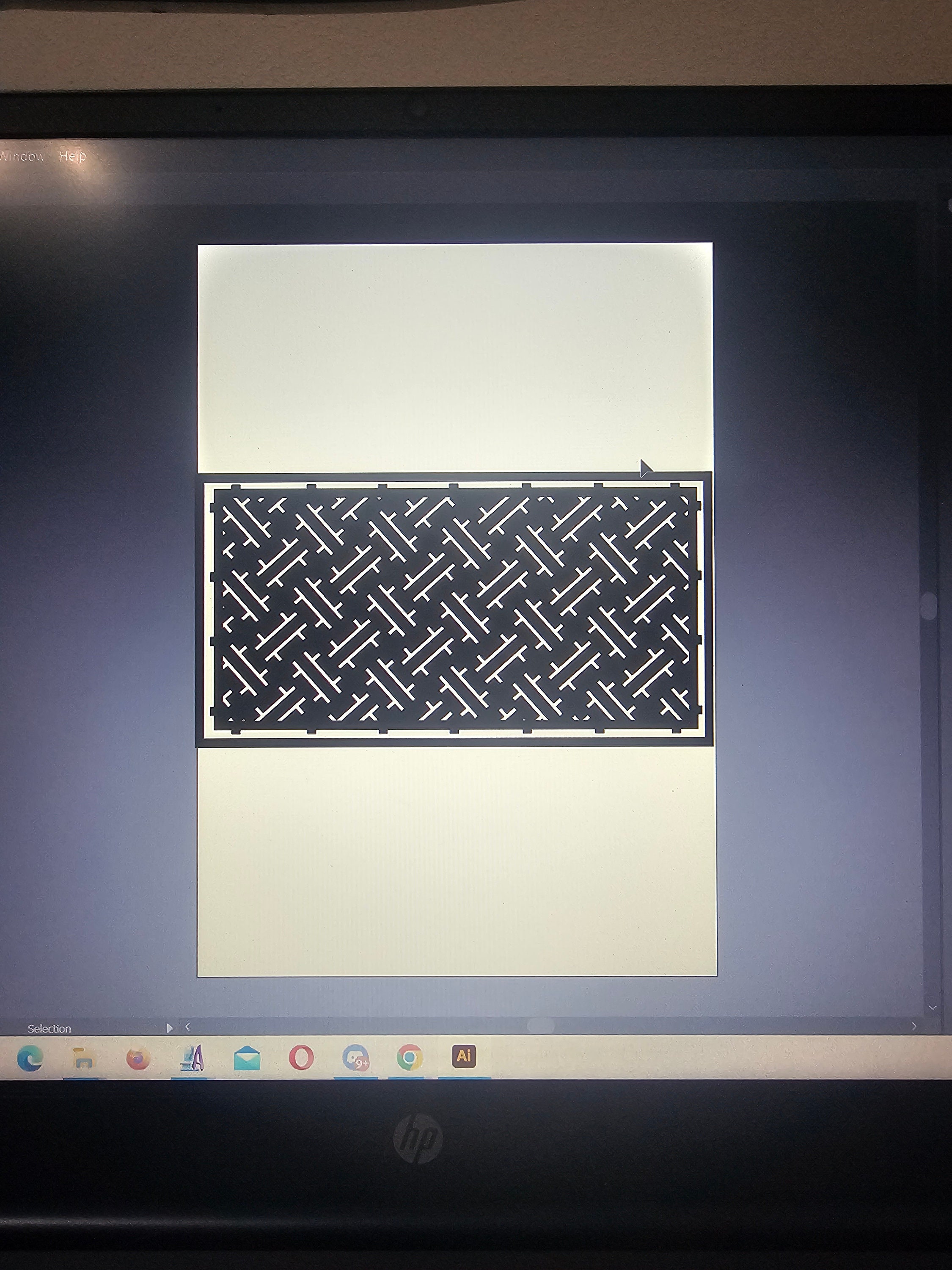 Digital Gate Panel Line, DXF Fence Panels, Room Divider Panel, Vector ...