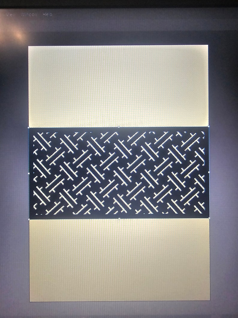 Digital Gate Panel Line, DXF Fence Panels, Room Divider Panel, Vector ...