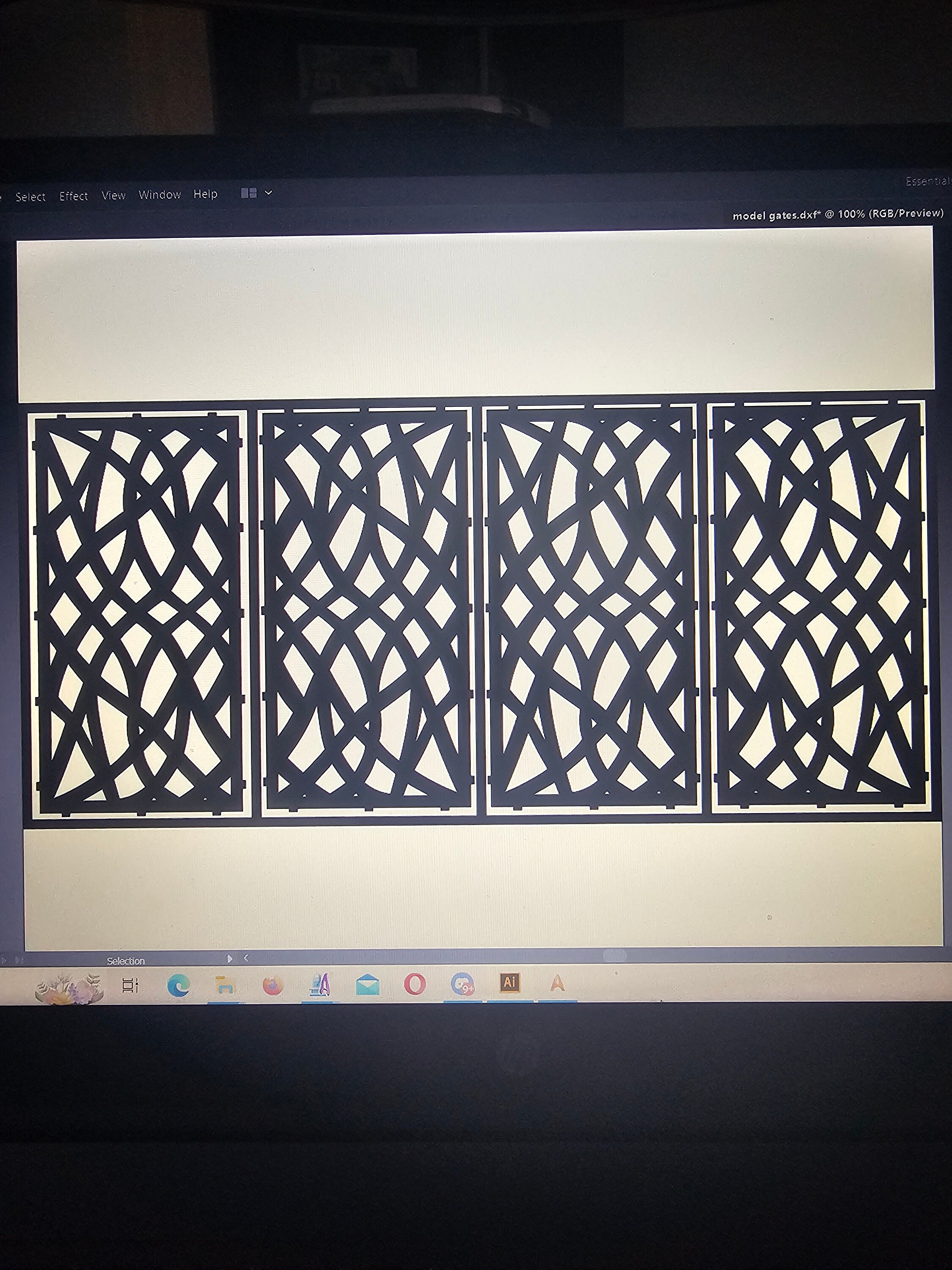 Gates Digital New Panel Designs, Digital DXF Fence Panels, Room Divider ...