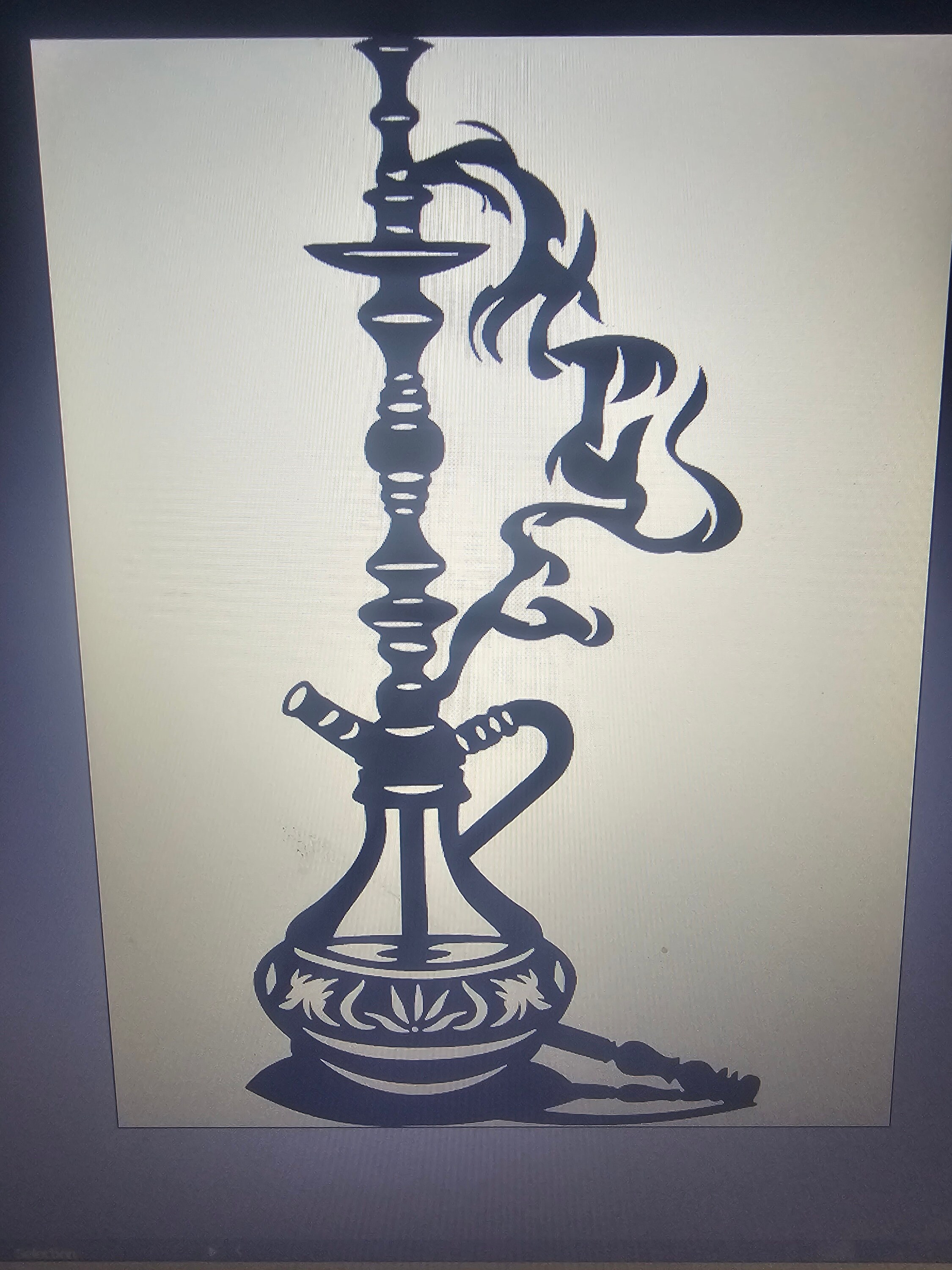 Hookah, 2 Exceptional Model, Dxf, Svg, Png, Jpg - Etsy