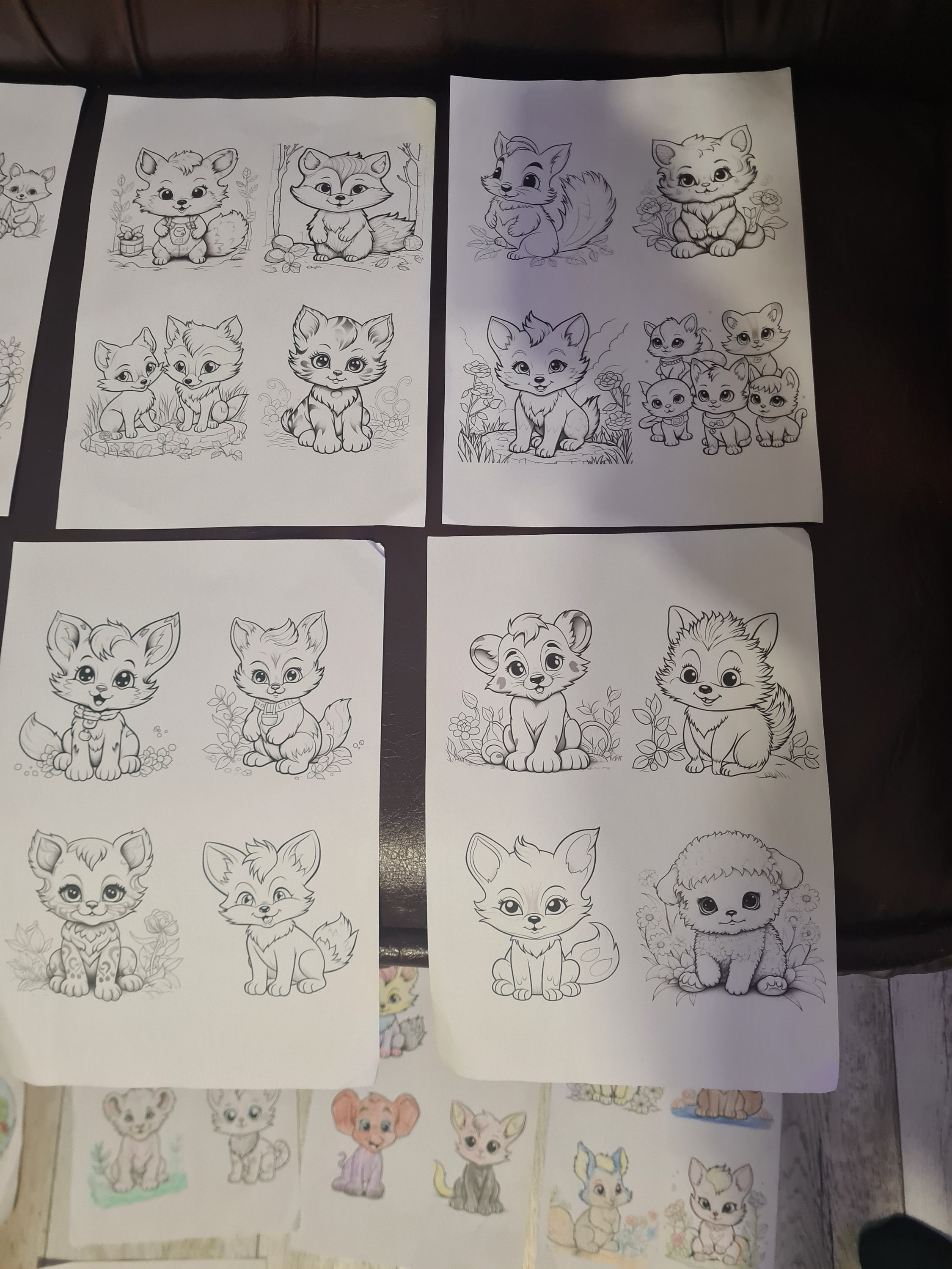 Baby Animals Coloring Pages With 68 Animals, Printable Kids Coloring ...