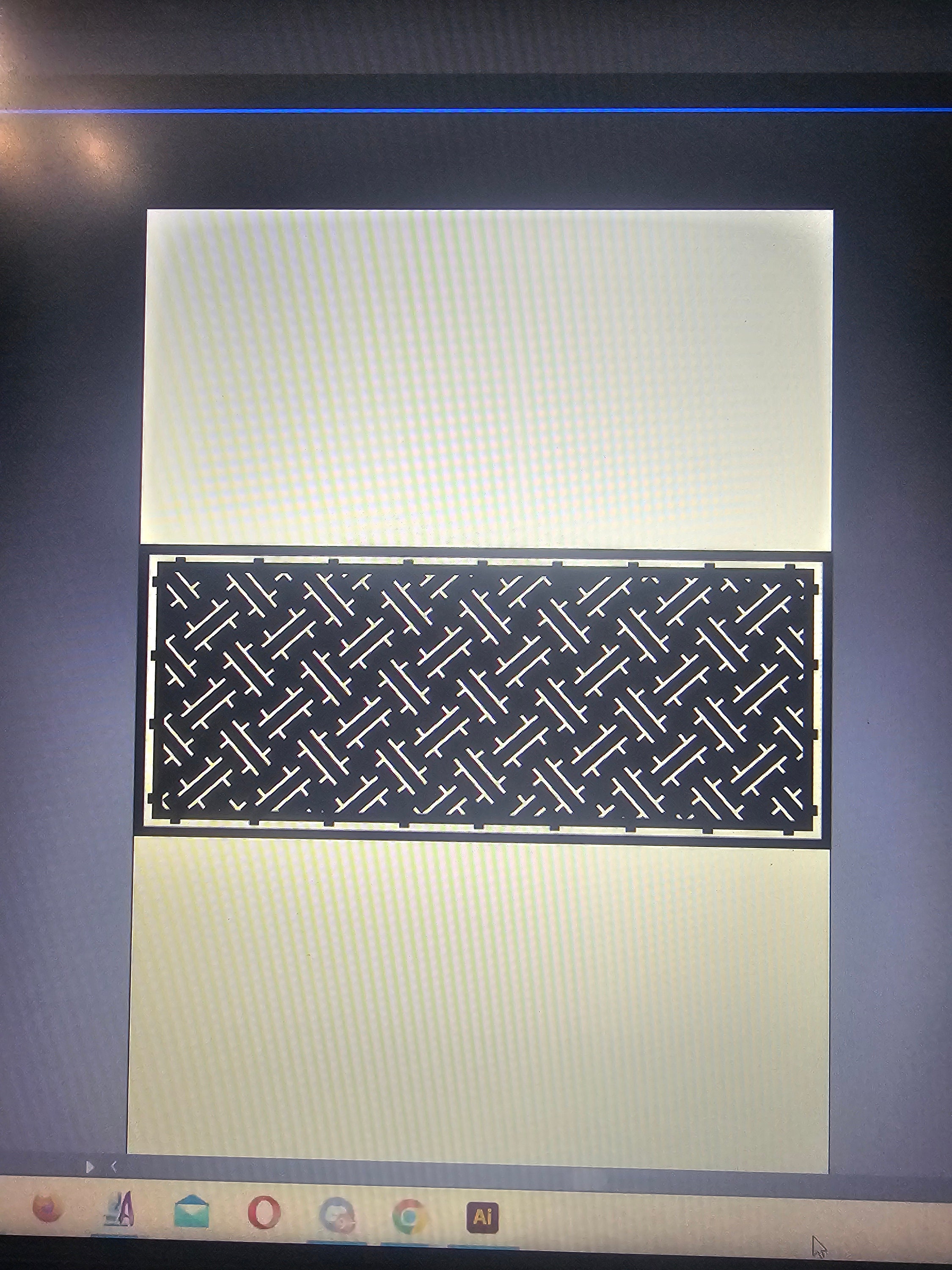 Digital Gate Panel Line, DXF Fence Panels, Room Divider Panel, Vector ...