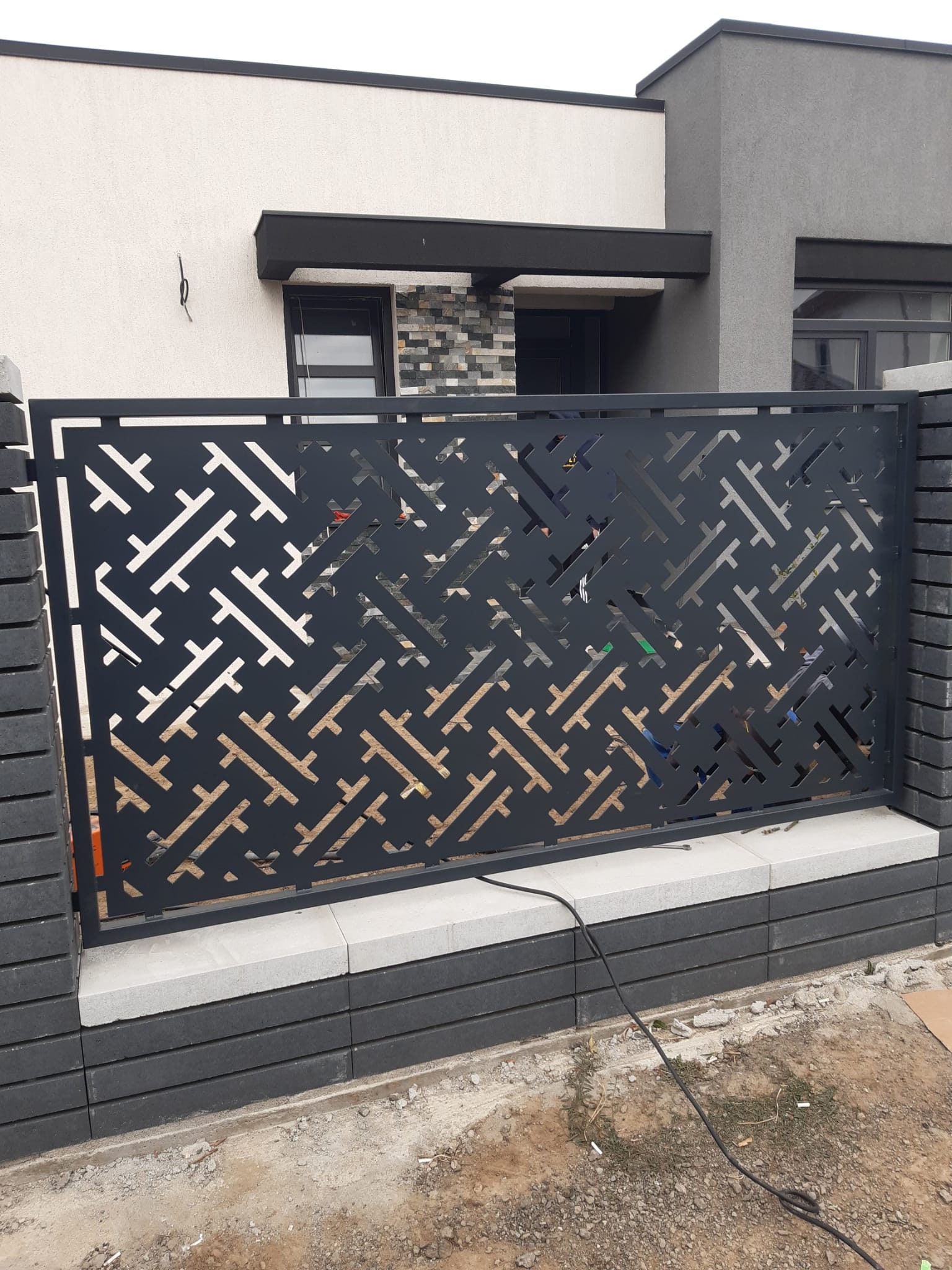 Digital Gate Panel Line, DXF Fence Panels, Room Divider Panel, Vector ...