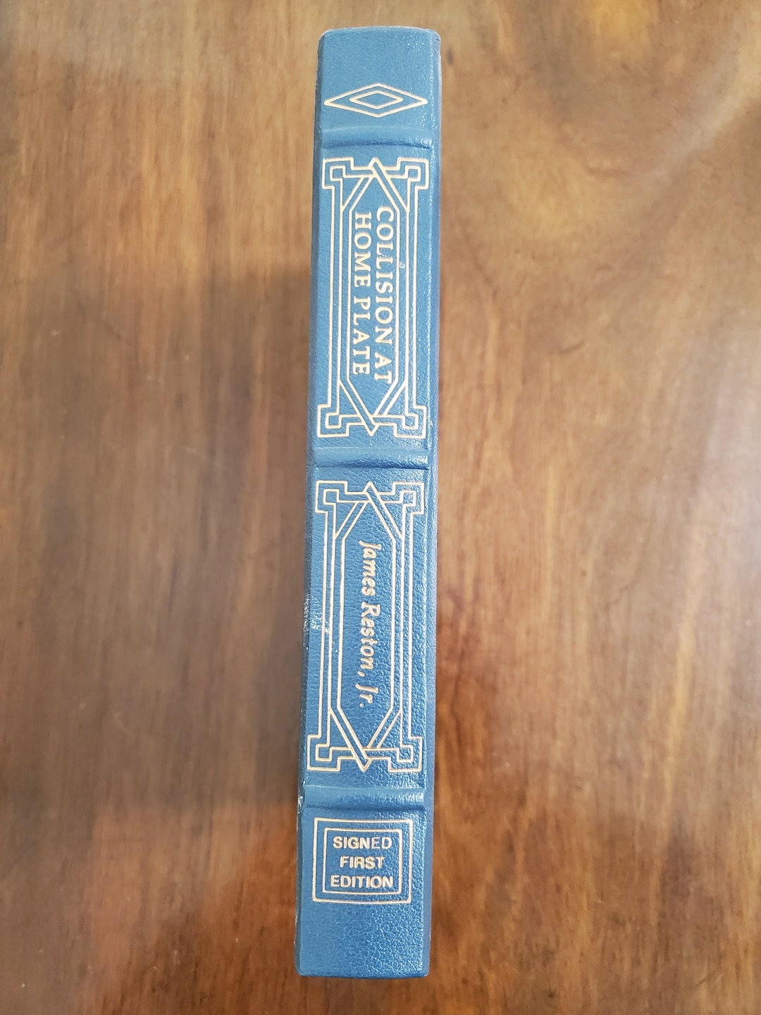 Collision at Home Plate by James Reston, Jr. Signed First Edition - Etsy