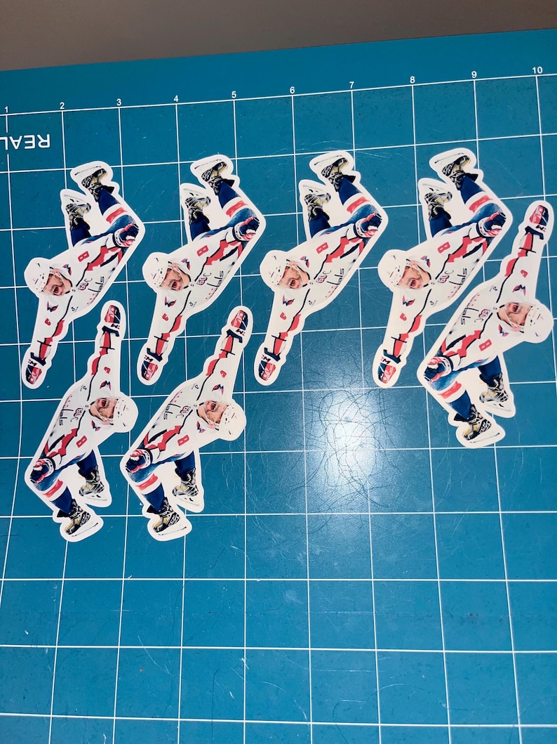 Alex Ovechkin Goal 895 Stickers, for Hockey Fans, Custom Bumper ...