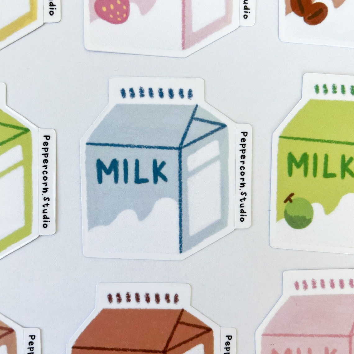 Korean Flavored Milk Series Coffee Chocolate Strawberry - Etsy