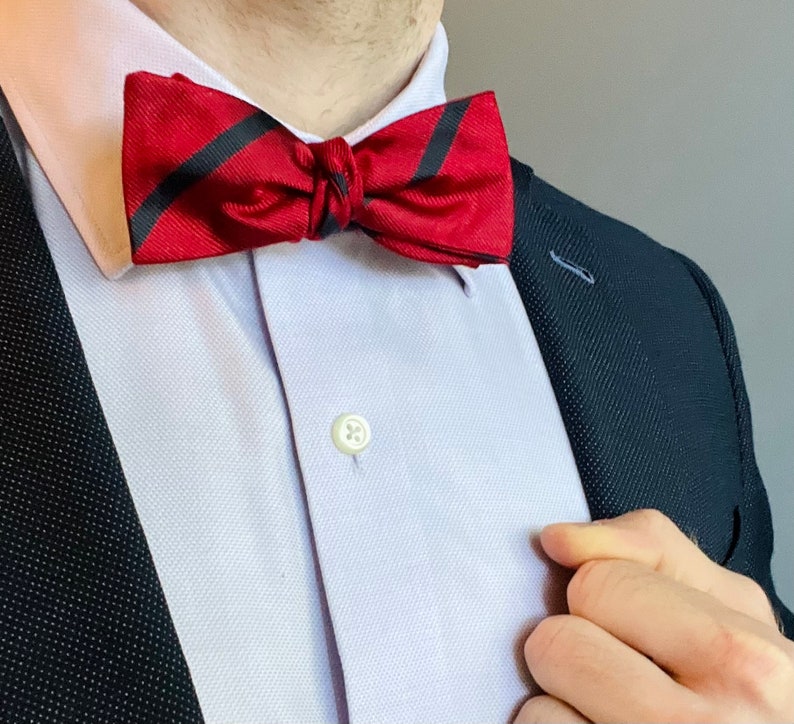 Batwing Bow Tie Sewing Template + Instructional Guide (digital Pdfs ...