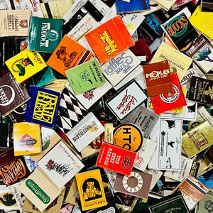 NEW Vintage Matchbooks **several Lot Quantities Available** Unstruck ...