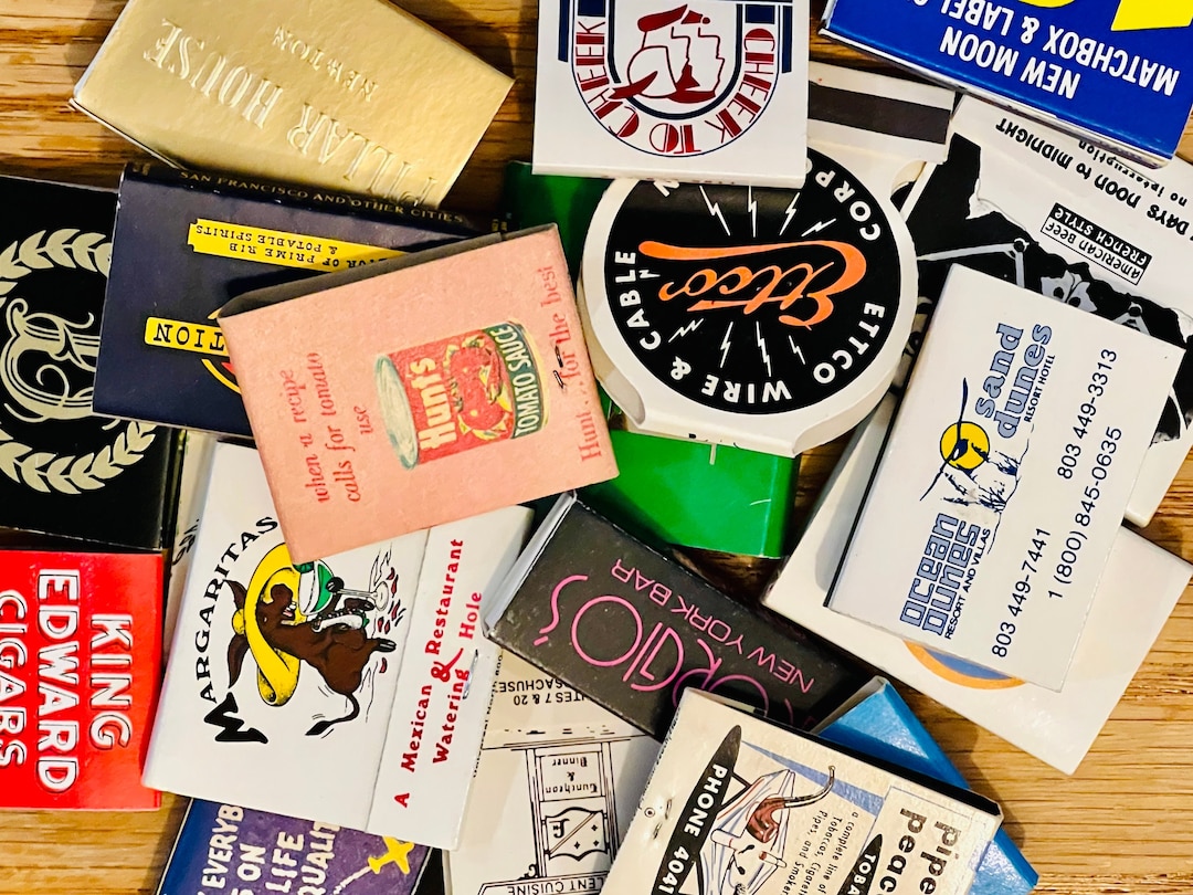 NEW Vintage Matchbooks **several Lot Quantities Available** Unstruck ...