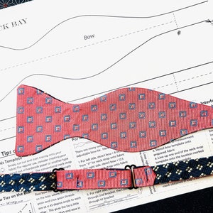 Classic Bow Tie Sewing Template + Instructional Guide (digital Pdfs ...