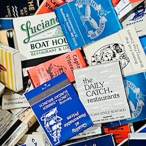 Nautical and Coastal NEW Vintage Matches Unstruck and Unused Matchbooks ...