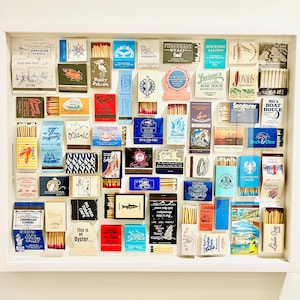 Nautical and Coastal NEW Vintage Matches Unstruck and Unused Matchbooks ...
