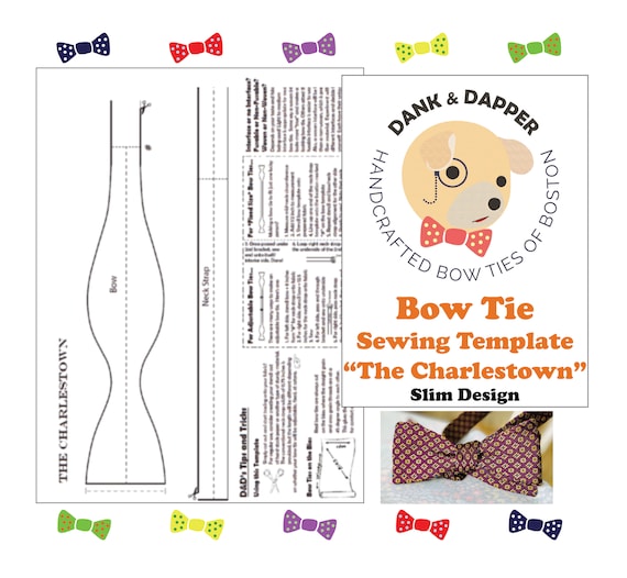 Printable Paper Bow Tie Pattern