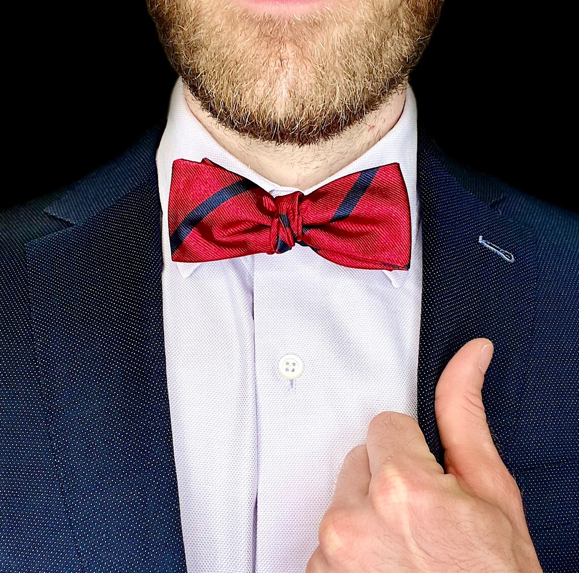 Batwing Bow Tie Sewing Template + Instructional Guide (digital Pdfs ...
